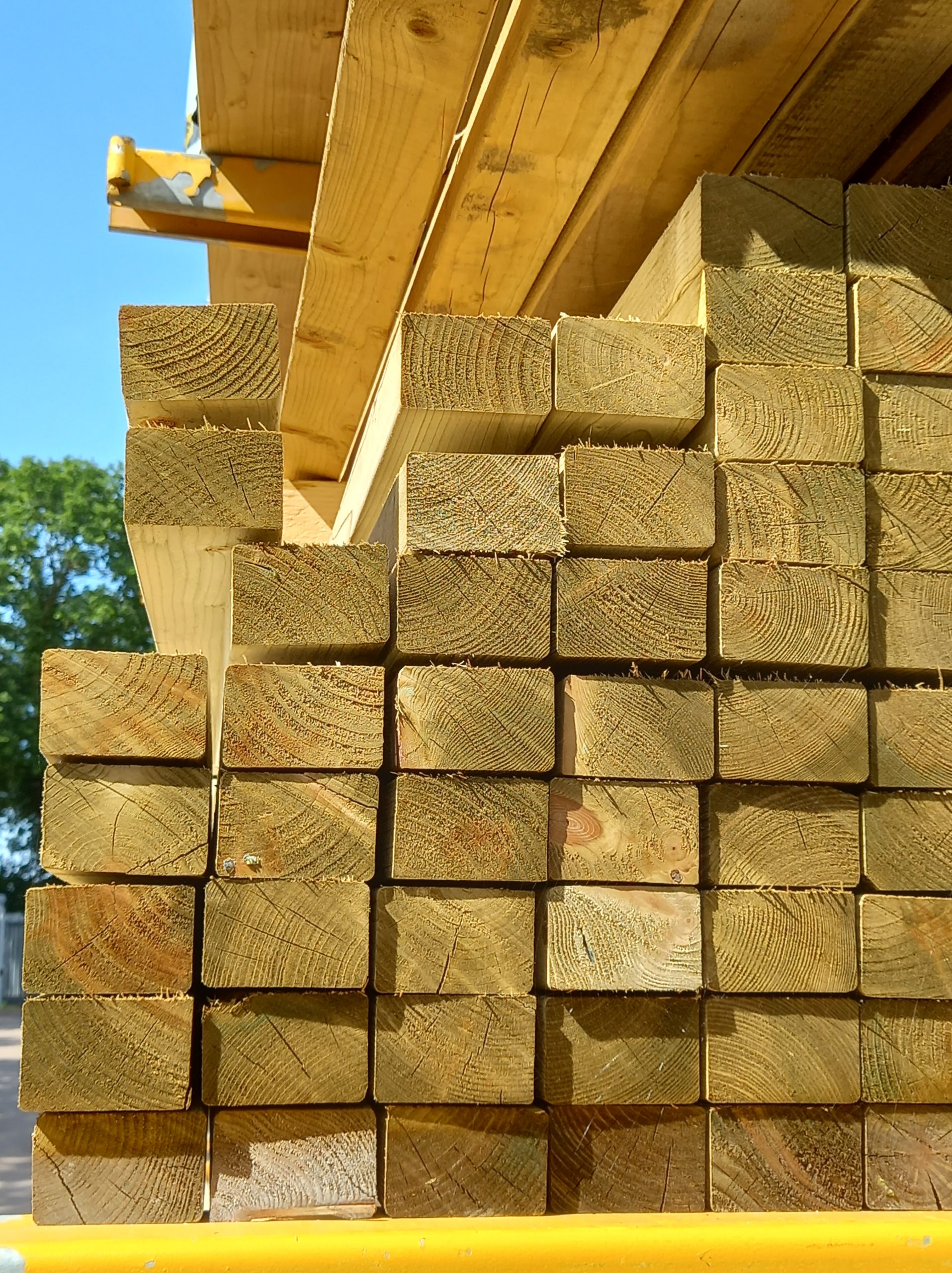 TANALISED C24 TIMBER 3 X 2 4 8m Fir Tree Farm Timber