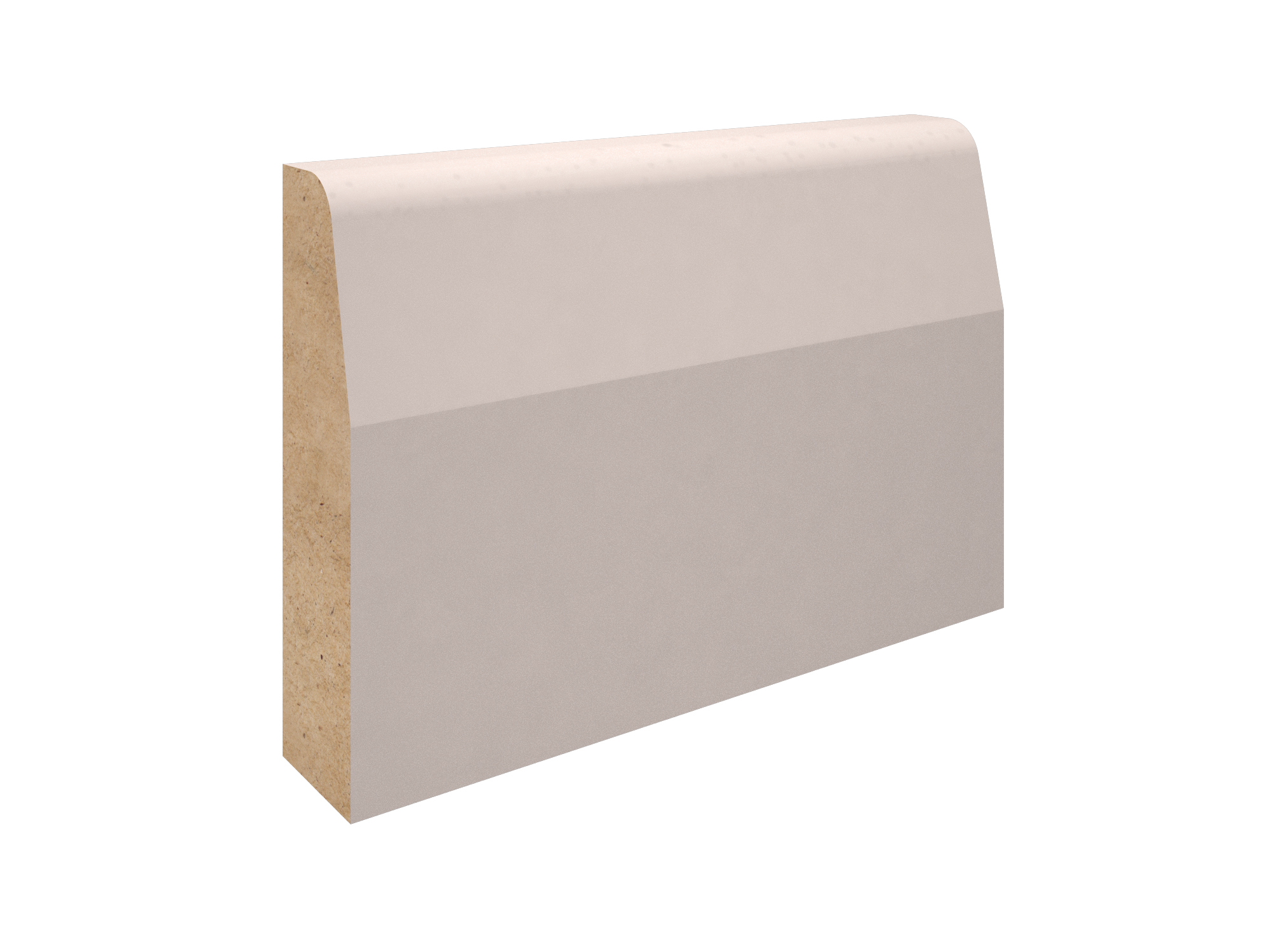 18 x 119 4.4m PRIMED MDF SKIRTING CHAMFERED & ROUND – Fir Tree Farm Timber