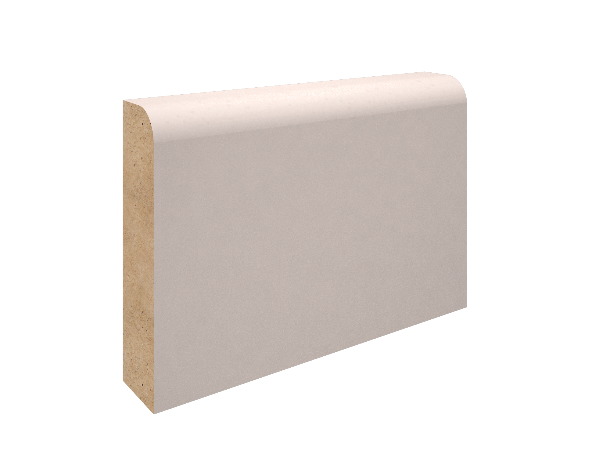 18 x 144 4.4m PRIMED MDF SKIRTING 9MM PENCIL ROUND – Fir Tree Farm Timber